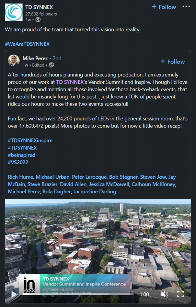 TD SYNNEX INSPIRE 2022: Setting Course for the Future of the IT Channel - Edge360 Online
