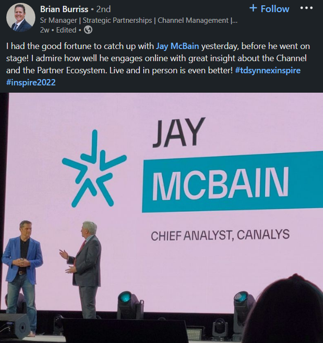 TD SYNNEX INSPIRE 2022: Setting Course for the Future of the IT Channel - Edge360 Online